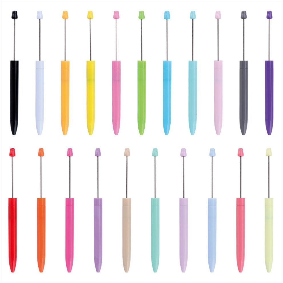 Long Refillable Printable Personalized Stickers Beadable Ballpoint Pen ...