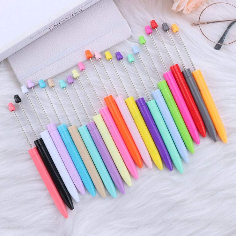 Long Refillable Printable Personalized Stickers Beadable Ballpoint Pen ...